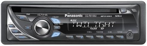 Amazon.com: Panasonic Car Audio CQRX100U 50Wx4 MP3 and WMA Head Unit ...