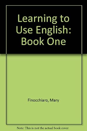 Amazon.com: Learning to Use English: Book One: 9780883450895 ...