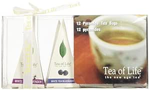 Amazon.com : Tea of Life White Tea Pyramid Collection : Gourmet Food ...
