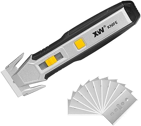 ToughBuilt - Scraper Utility Knife + 5 Blades - (TB-H4S5-01) - Amazon.com