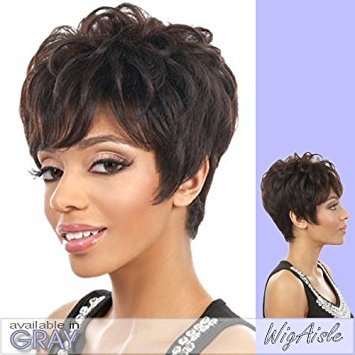 Amazon.com : Motown Tress (H. Bree) - Human Hair Full Wig in F1B_33 ...