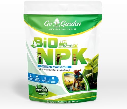 Go Garden Organic Bio NPK Fertilizer Powder Perfect to Use on All ...