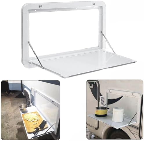 Amazon.com: Offabing RV Foldable Picnic Table, Campervan Outside Picnic ...
