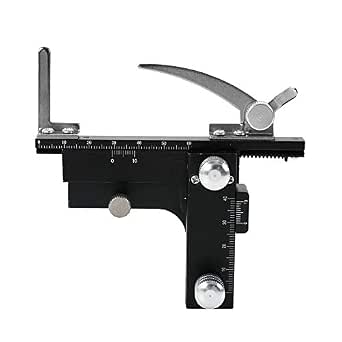Vernier Caliper with Scale for Microscope Platform Attachable Stage X-Y ...