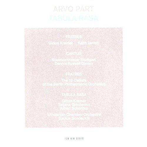 Arvo Part: Tabula Rasa: Part Arvo: Amazon.es: CD y vinilos}