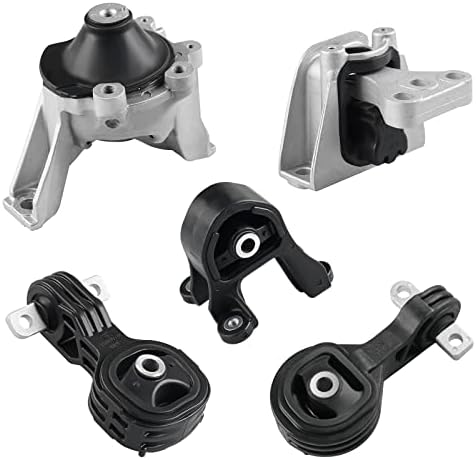 Amazon.com: JDMON 5Pcs Engine Motor & Transmission Mount Replacement for Honda CR-V 2007-2011 L4 ...