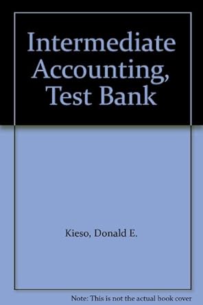 Buy Intermediate Accounting: Test Bank Book Online at Low Prices in ...