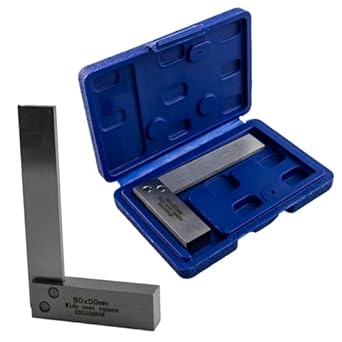 Machinist Square, 80 x 50 mmMechanical Steel High Precision Square ...