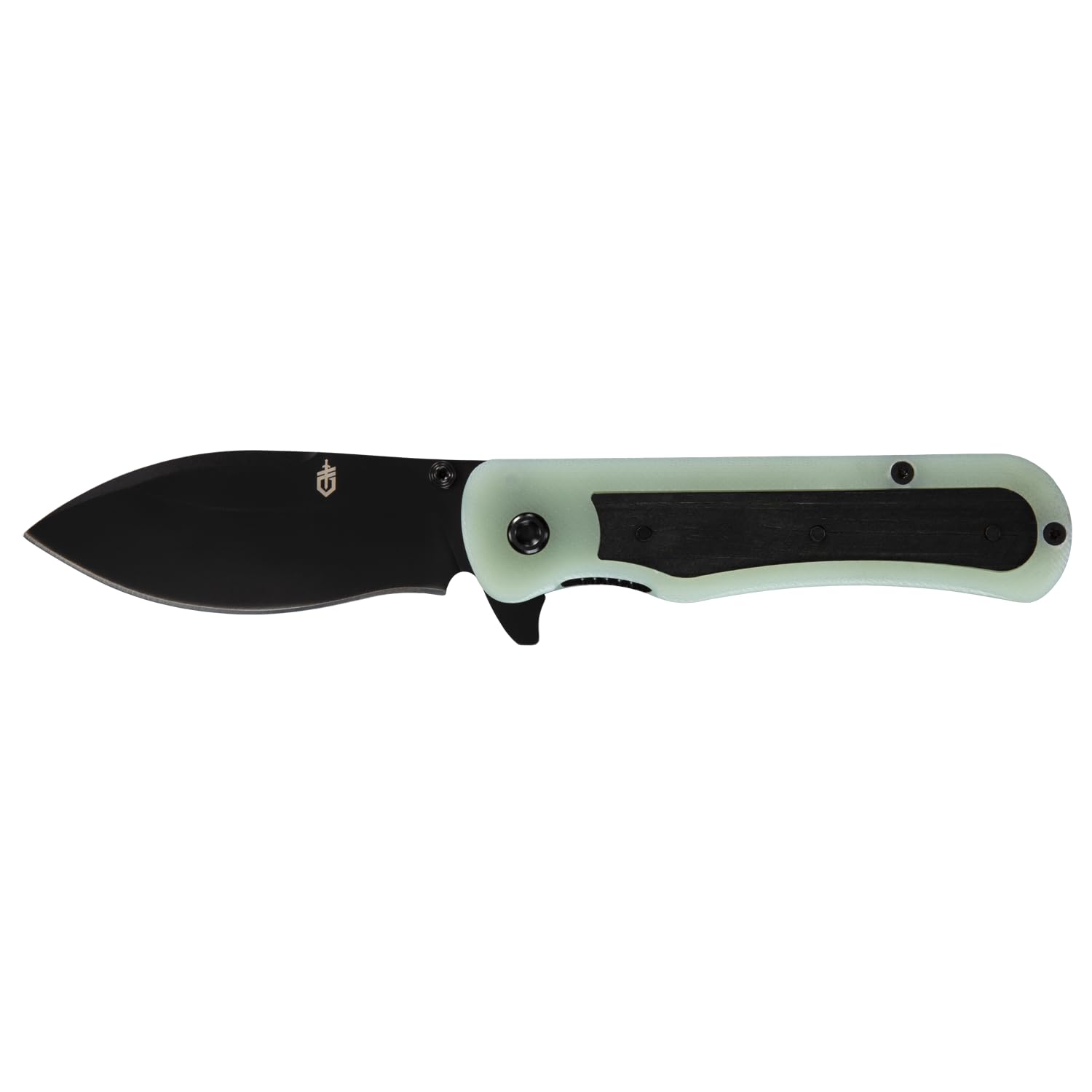 Gerber Gear Confidant EDC Pocket Knife, 3.2" Drop Point Plain Edge ...