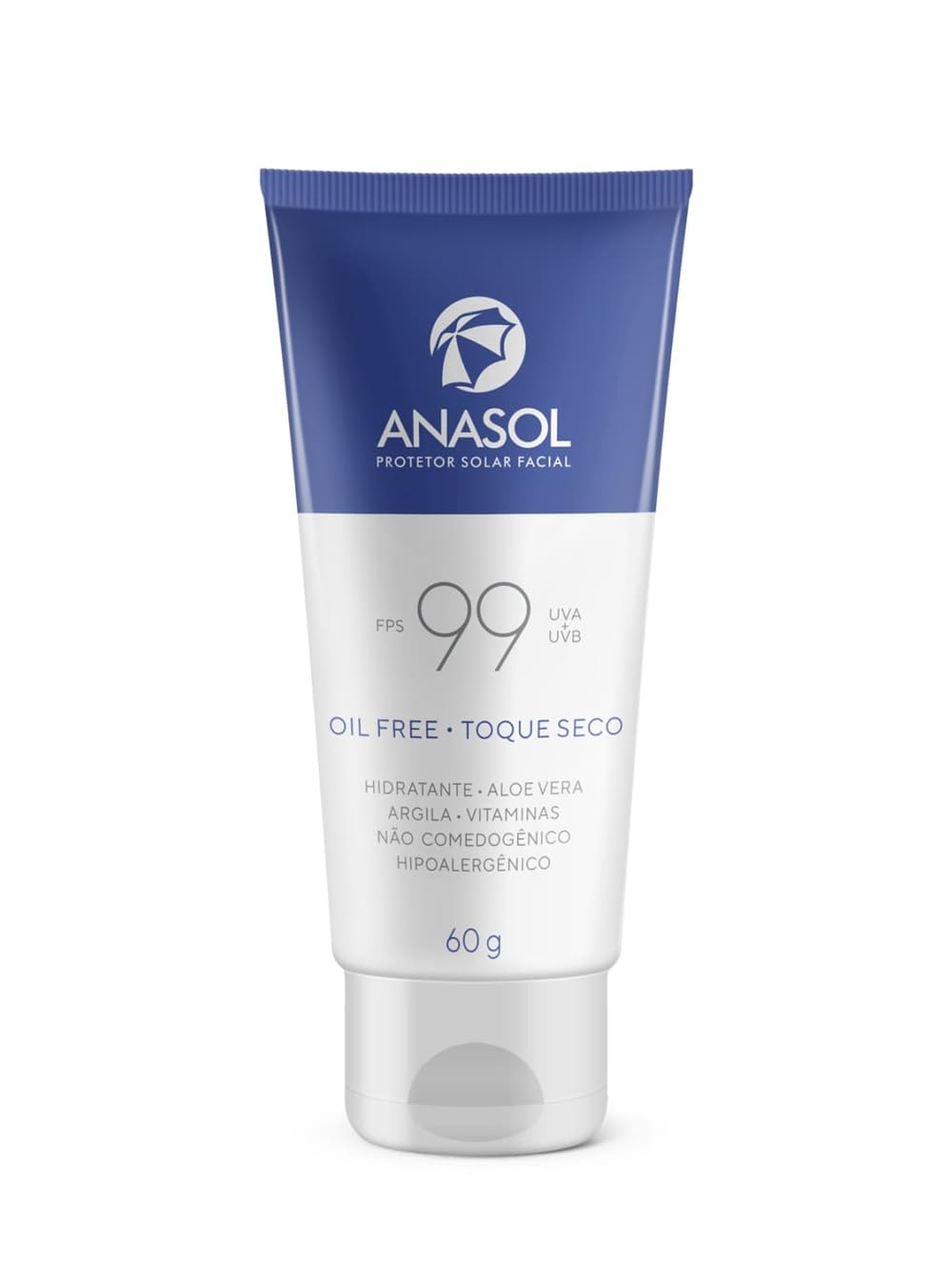 Protetor Solar Facial FPS 99 60g - Anasol | Amazon.com.br