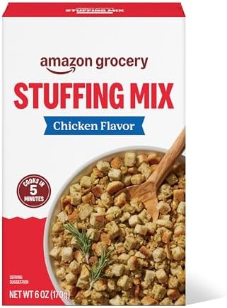 Amazon.com : Amazon Grocery, Chicken Flavor Stuffing Mix, 6 Oz ...