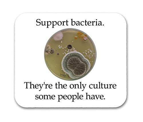 Amazon.com: Support Bacteria Computer Mouse Pad : Office Products