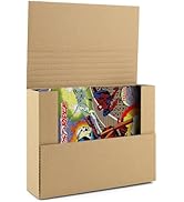 Amazon.com: Golden State Art, 25 Pack 9x6x1 inch Easy-Fold Corrugated ...