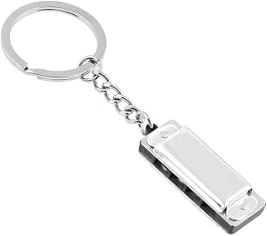 Amazon.com: Colorful Harmonica Keychain Harmonica 8 Tone 4 Holes For ...