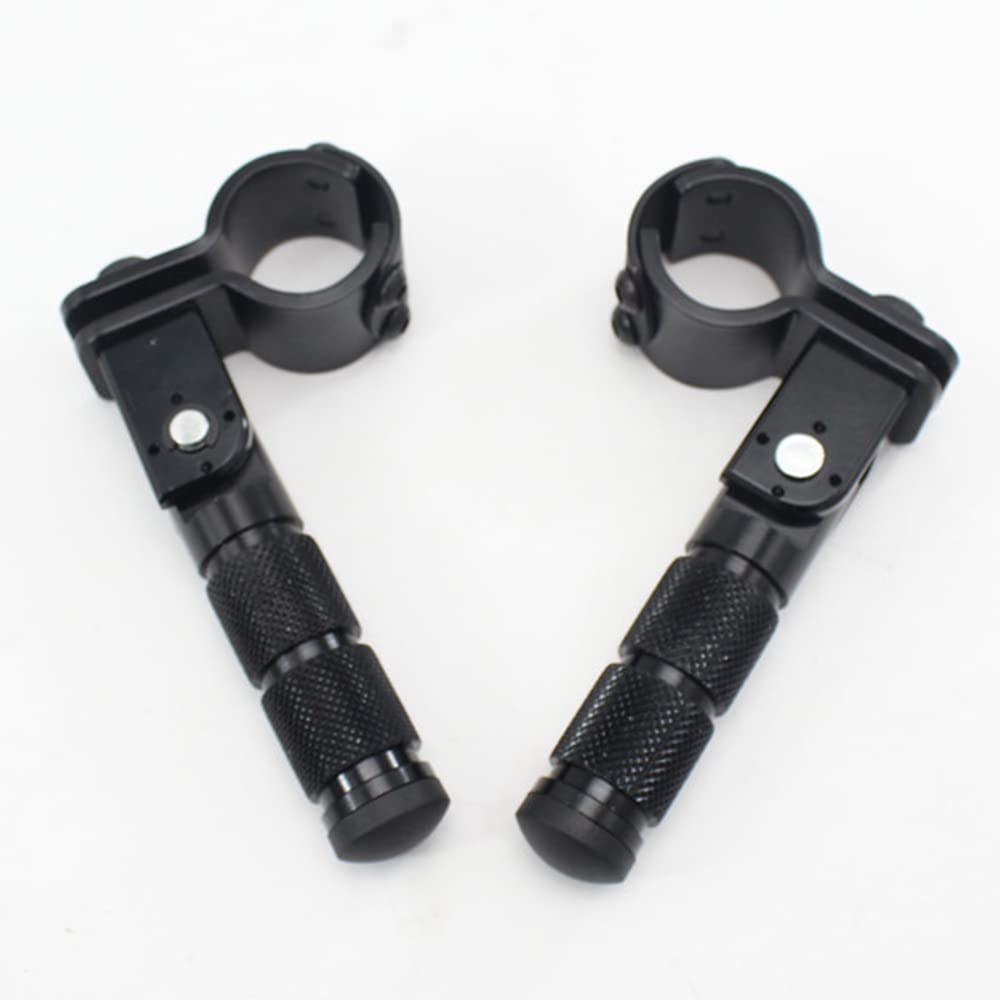 Amazon.com: Universal Motorcycle Folding Rearsets Folded Motorbike ...