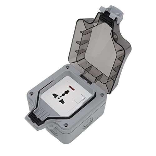 EU Waterproof Socket Box, Weatherproof Outdoor Waterproof Outlet Wear ...