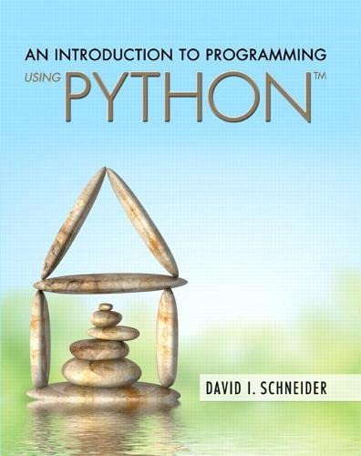 Amazon | Introduction to Programming Using Python, An | Schneider ...