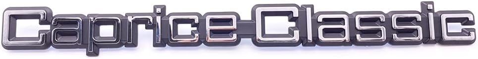 Amazon.com: 1Pc Caprice Classic Trunk Lid Emblem 3D Letter Plastic ...