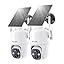 Amazon.com : MaxiViz Wireless Solar Security Camera Outdoor, Home Security Cameras with Solar ...