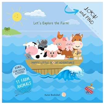 Let's Explore the Farm: Look and Find Farm Animals Guessing Book For ...