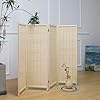 Amazon.com - Furnnylane 4 Panel Room Divider Short Folding Screen ...