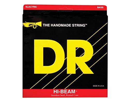 DR Strings MR5-45 5-String Medium Hi-Beam Stainless Steel Electric Bass Guitar Strings : Amazon ...