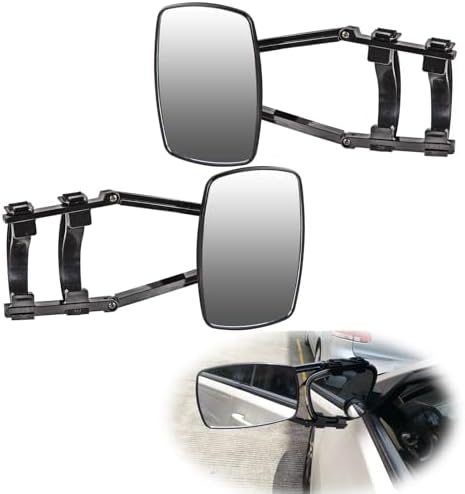 Amazon.com: GKmow Pack-2 Towing Mirrors, Side Mirror Extensions ...