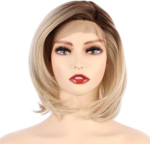 Amazon.com : Onedor 9.5 Inch Size Part Lace Front Relaxed Straight Bob ...