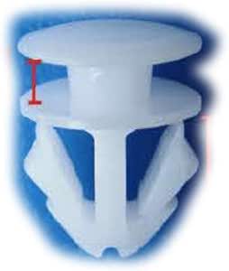 Amazon.com: Autobahn88 Exterior Wheel Arch Trim and Side Moulding Clip ...