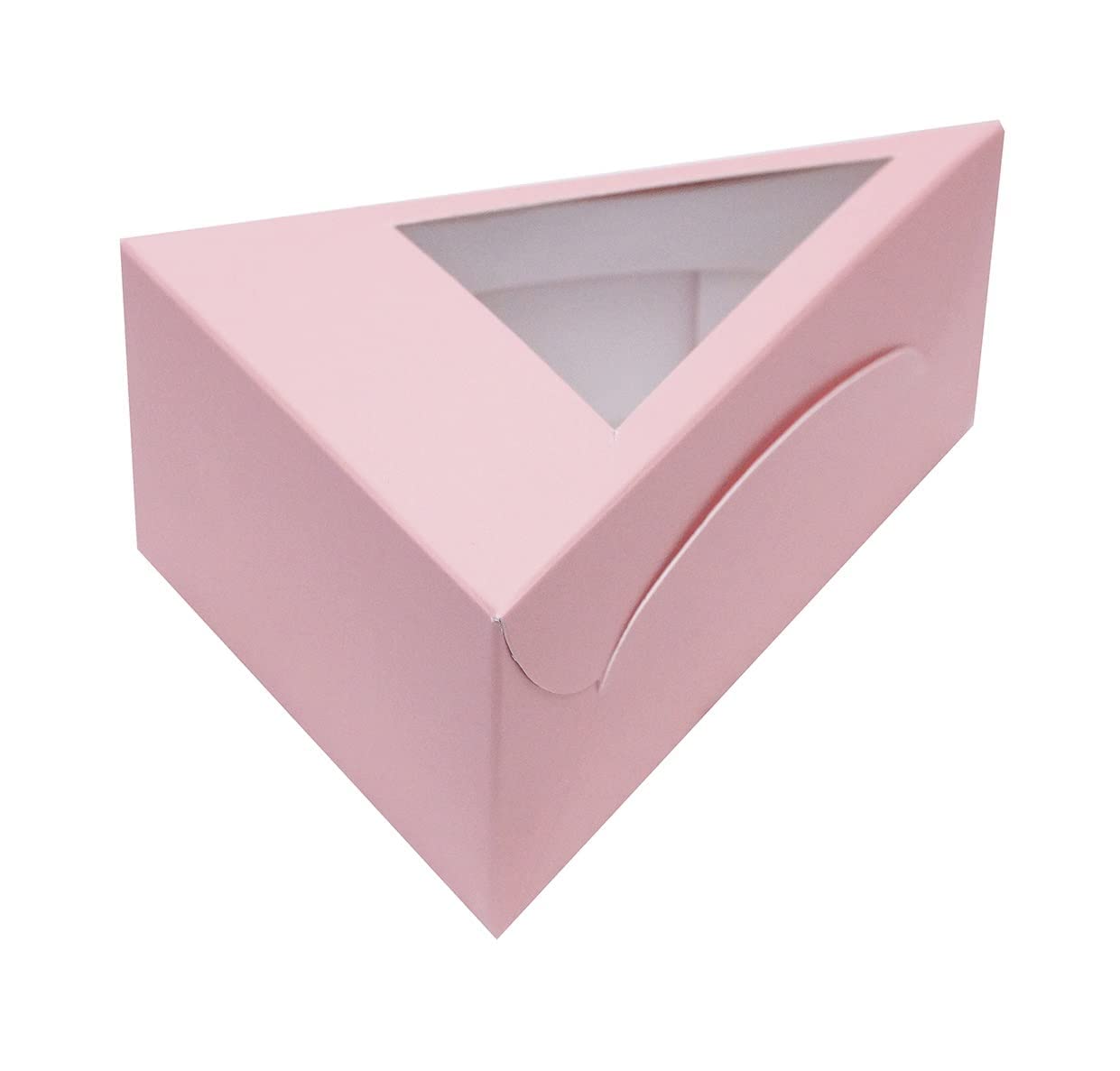 Buy Rama Packaging Cake Slice Box,Pastry box,Cheese cake box, Peach ...