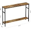 Amazon.com: Timberer Narrow Console Table, 47 Inch Sofa Table with ...
