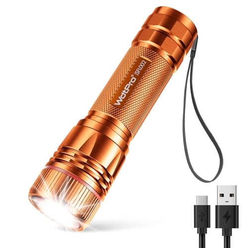 Amazon: Rechargeable Flashlight High Lumens, 10H Long Lasting Super ...