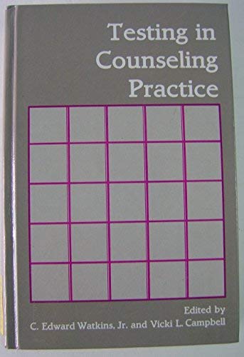 Testing in Counseling Practice: Edward Watkins: 9780805801149: Amazon ...