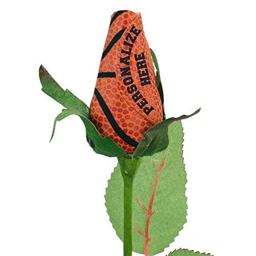 Amazon.com: Personalized Basketball Rose - Handmade, Original Design by ...