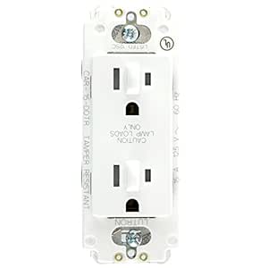 Lutron CAR-15-DDTR-WH Receptacle, White : Amazon.in: Home Improvement