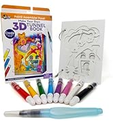 Amazon.com: EyeConnect Crafts DIY 3D Tunnel Book Kit – Creative STEAM ...