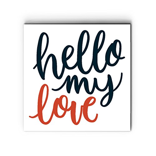NISH! Love Typography Prints #047 (MDF Wood, 24"x24", 1 pc) : Amazon.in ...