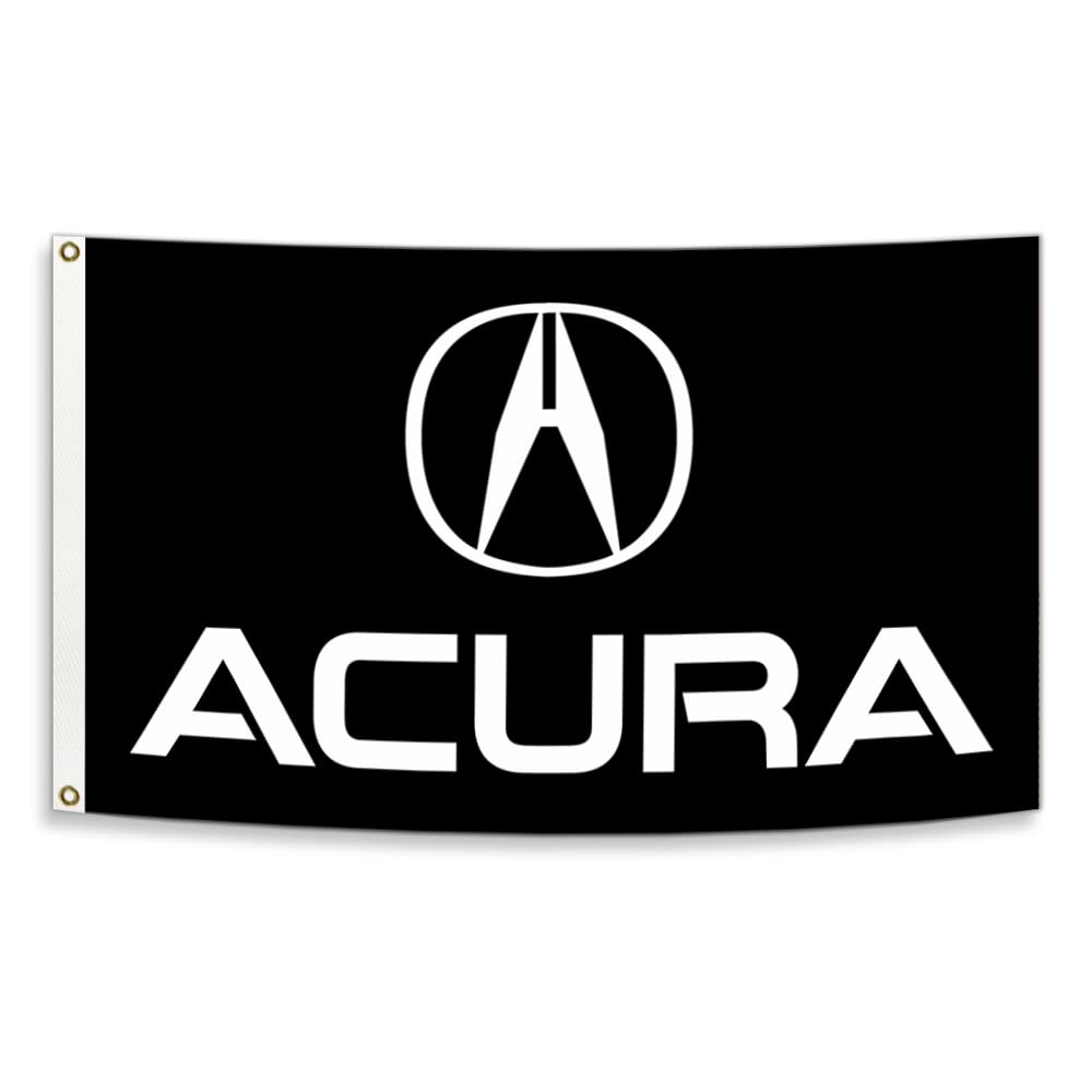 Acura Car Flag Heavy Duty Polyester Vivid Color and Fade Proof Double ...