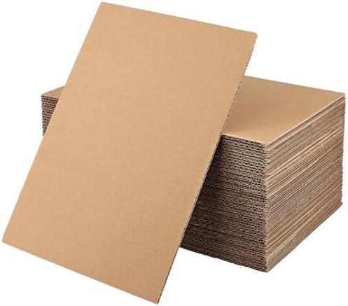 TAICHEUT 50PCS A4 Cardboard Sheets, 30 x 21 x 0.3 cm Rectangular 3 ...