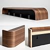 Amazon.com: Kazai. Wall-Mounted Coat Rack 'Toke' - Modern Design Coat ...
