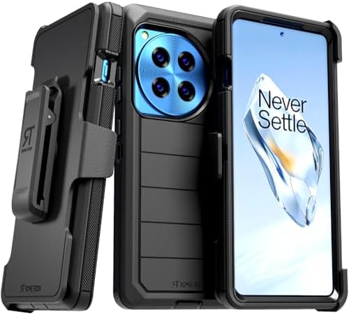 Amazon.com: Designed for One Plus 12R Case with Belt Clip Holster ...