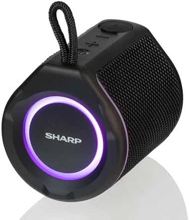 Amazon.com: Sharp GX-BT190 Crystal Clear Series Portable Bluetooth ...