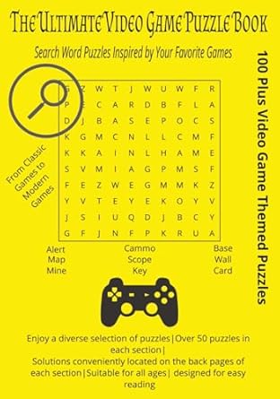 The Ultimate Video Game Puzzle Book: Search Word Puzzles Inspired by ...