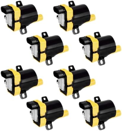 Amazon.com: HLZ PRODUCT Set of 8 HIGH ENERGY Round Ignition Coil ...
