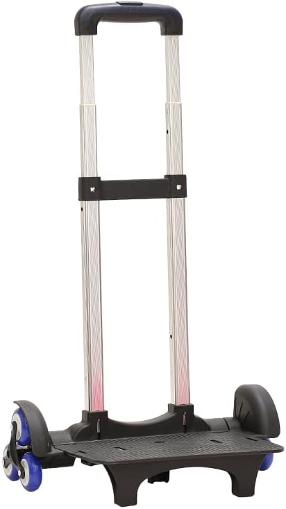 Amazon.com: Backpack Trolley Foldable Trolley Cart 6 Wheels Rolling ...