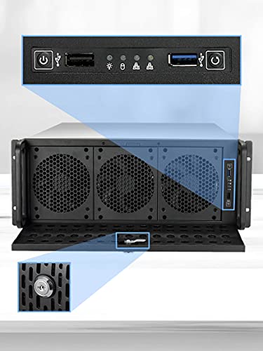 Rosewill 4U Server Chassis 15 Bay Server Case 15x 3.5 HDD Bays, E-ATX ...