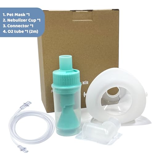 ICARE-PET Lying Down Nebulizer Cup and Inhaler Mask for Cats and Small ...