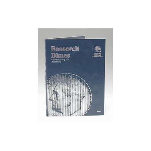 Whitman Roosevelt Dime Coin Folder 1965-1999 Whitman Roosevelt Dime ...