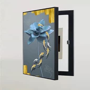 Hidden Circuit Breaker Box Cover Decorative, Fuse Box Covers Cabinet ...