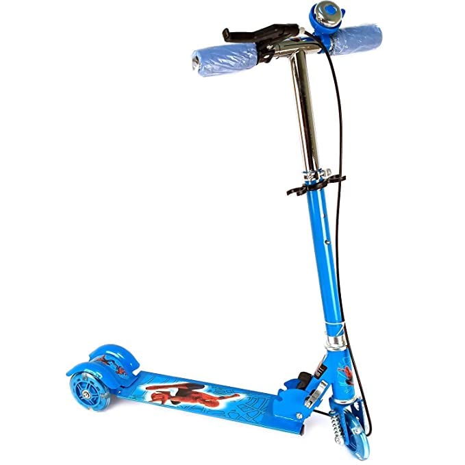 CRINGO TEX 2 Wheel Power Ranger Scooter with Sipper, Bell, Side Stand ...